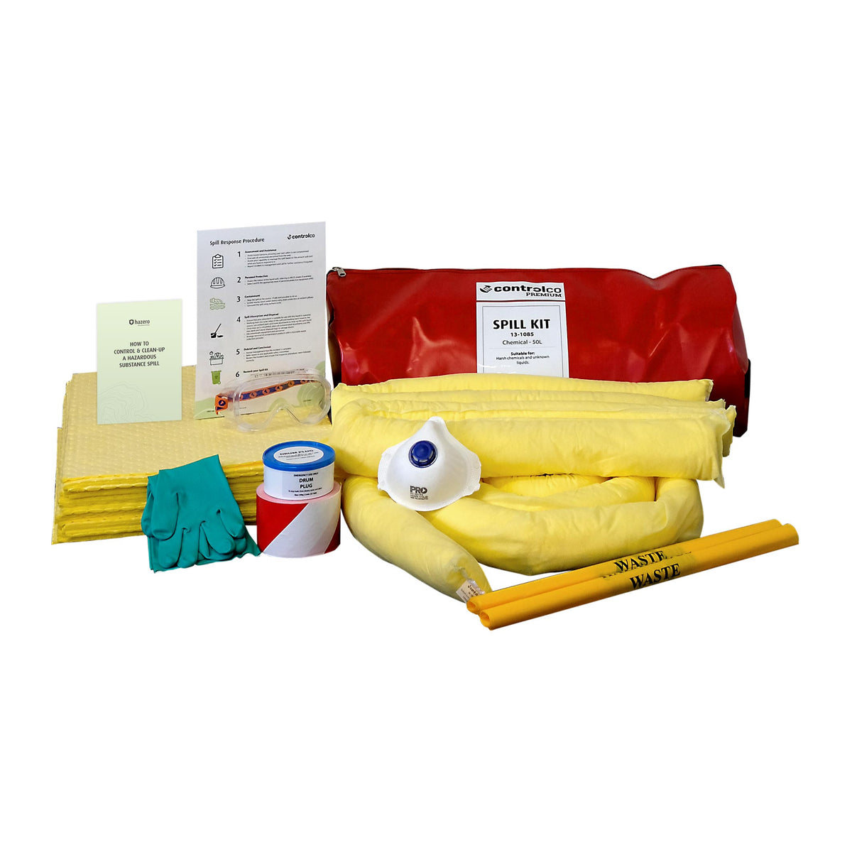 Premium Spill Kit | Chemical | 50L — Total Safety