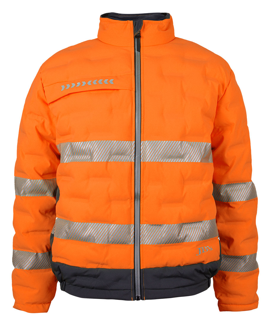 Hi Vis (D+N) Graphene Puffer Jacket | 6DGJ — Total Safety