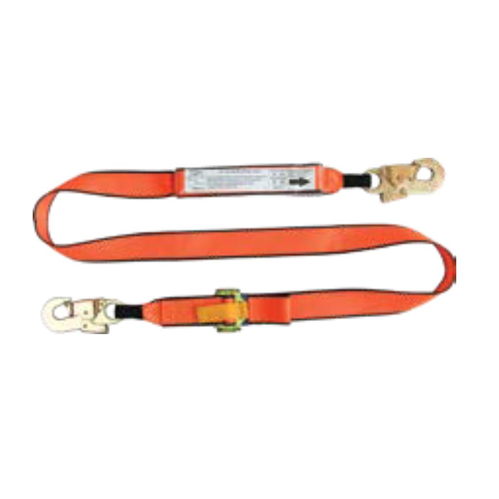 Single Leg Adjustable Webbing Lanyard - 2m with 2x Snap Hooks | S014 ...