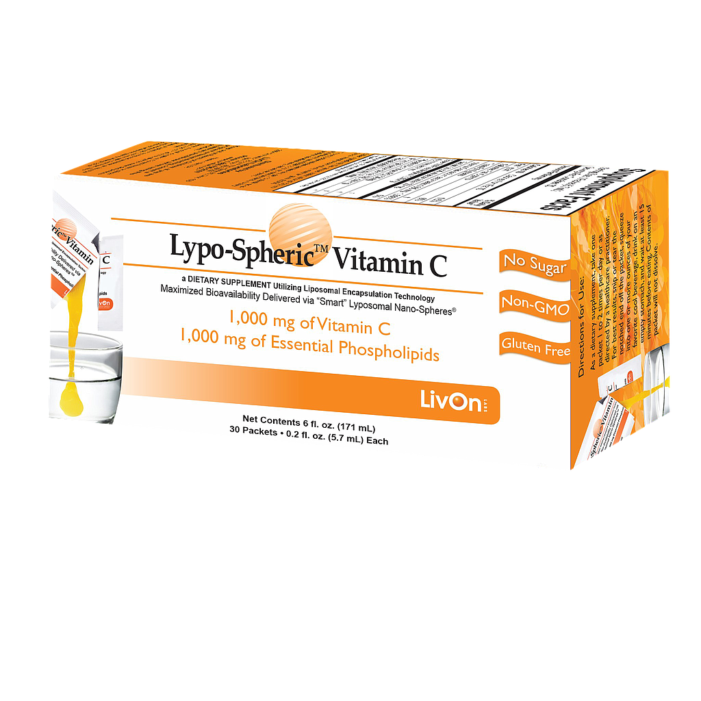 Lypo-Spheric Vitamin C Sachet Box 30 — First Aid Plus Limited T/A Total Safety