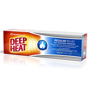 Deep Heat 50g | Muscle Pain Cream | Total First Aid — First Aid Plus ...