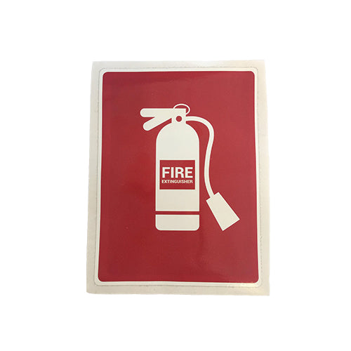 Fire Extinguisher Locator Sticker — Total Safety