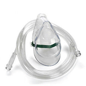Hudson Mask Medium Concentration Elongated with 7ft Oxygen Tubing | Ad ...
